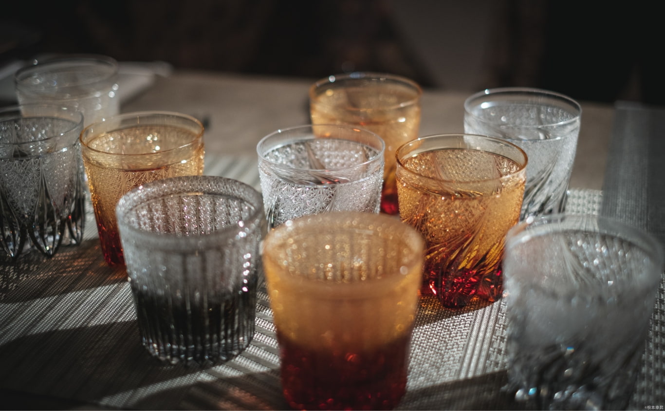 The fantastic world of EDO-KIRIKO created by the glass artist Kosho ...