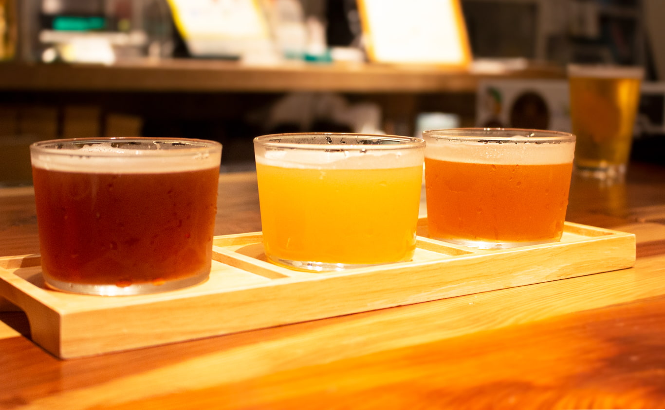 My visit to the brewery in Nihonbashi, a commercial district in Tokyo ...